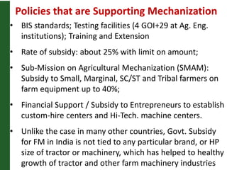 Farm Machinery Uses and Agricultural Machinery Industries in India ...