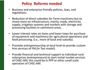 Farm Machinery Uses and Agricultural Machinery Industries in India ...