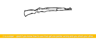 If programming languages were weapons | PPT