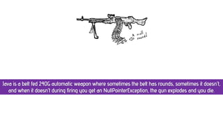 If programming languages were weapons | PPT