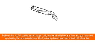 If Programming Languages were Weapons | PPT