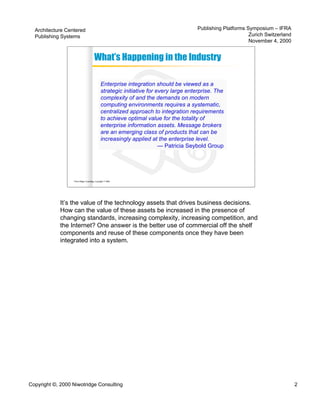 Architecture Centered Publishing Systems | PDF