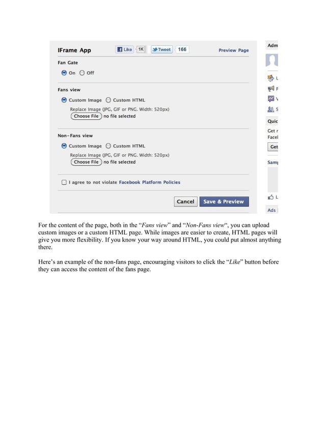 I frame app guide | PDF