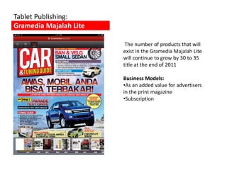 Gramedia Majalah on iPad | PPTX