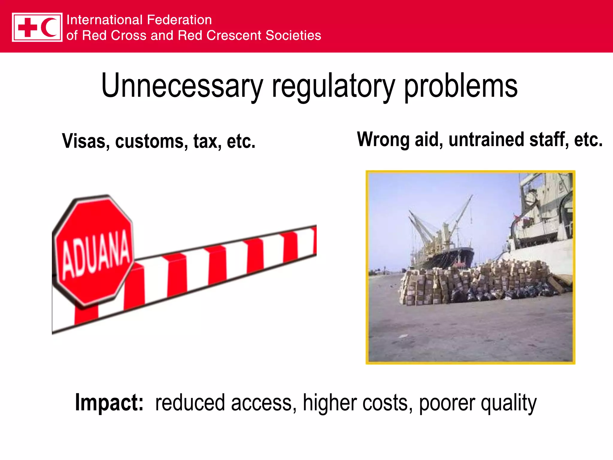 Facilitating international disaster response cooperation in the ...