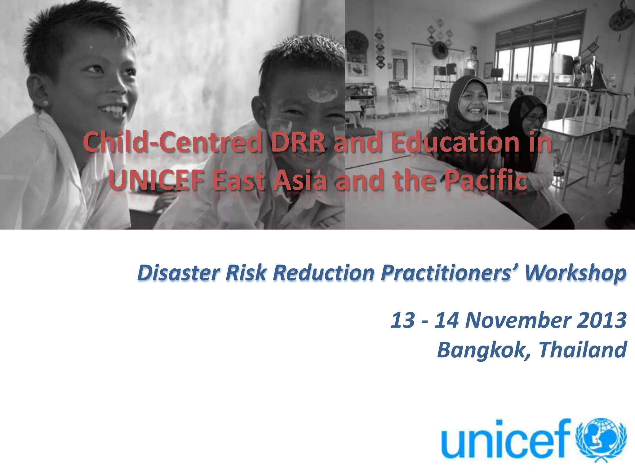 Session 3: IFRC Presentation UNICEF EAPRO (131107)-revised | PPTX