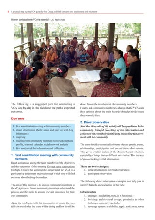 Ifrc south east asia vca guidelines in english | PPT