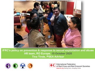 IFRC's PSEA policy | PPTX