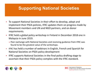 IFRC's PSEA policy | PPTX