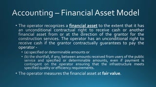 Ifric 12 service concession arragements | PPTX