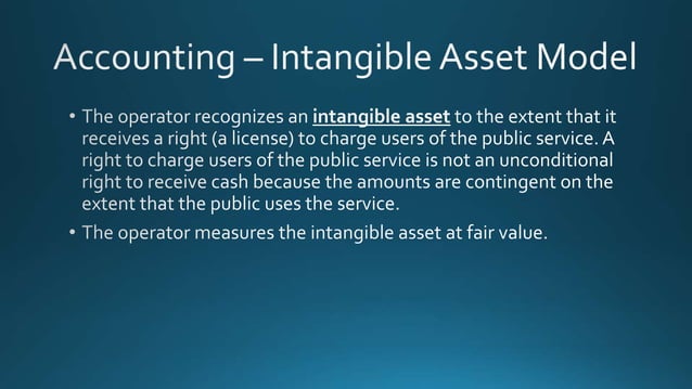 Ifric 12 service concession arragements | PPTX