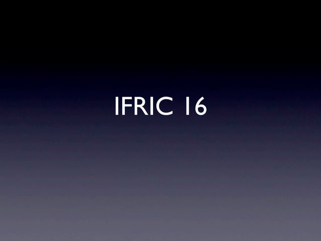 Ifric 16 | PPT