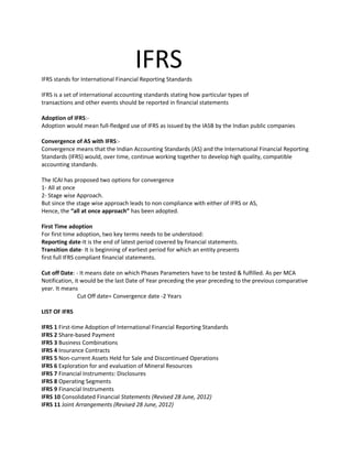 Ifrs | DOC