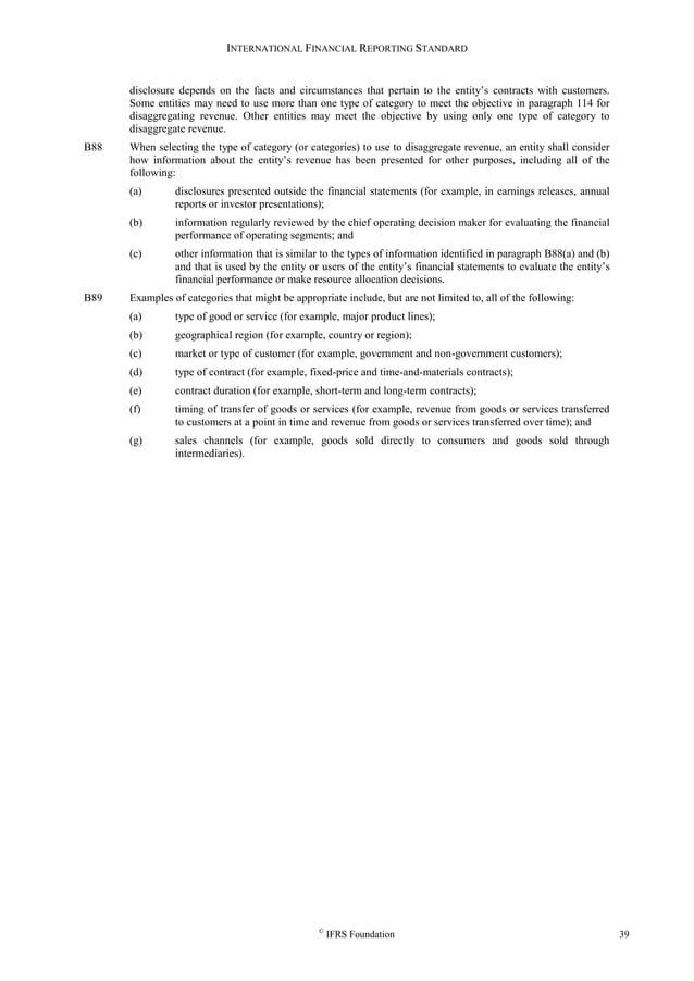 IFRS- 15 with illustrative examples | PDF