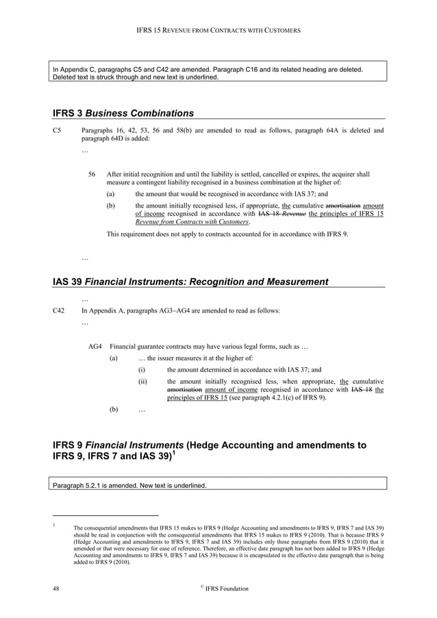 IFRS- 15 with illustrative examples | PDF