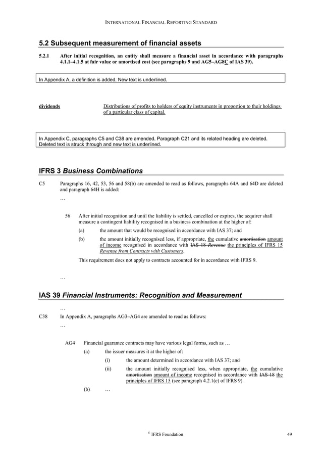 IFRS- 15 with illustrative examples | PDF