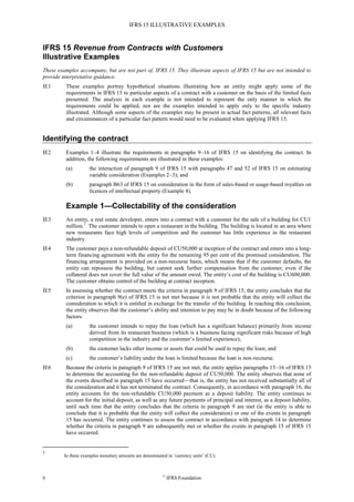 IFRS- 15 with illustrative examples | PDF