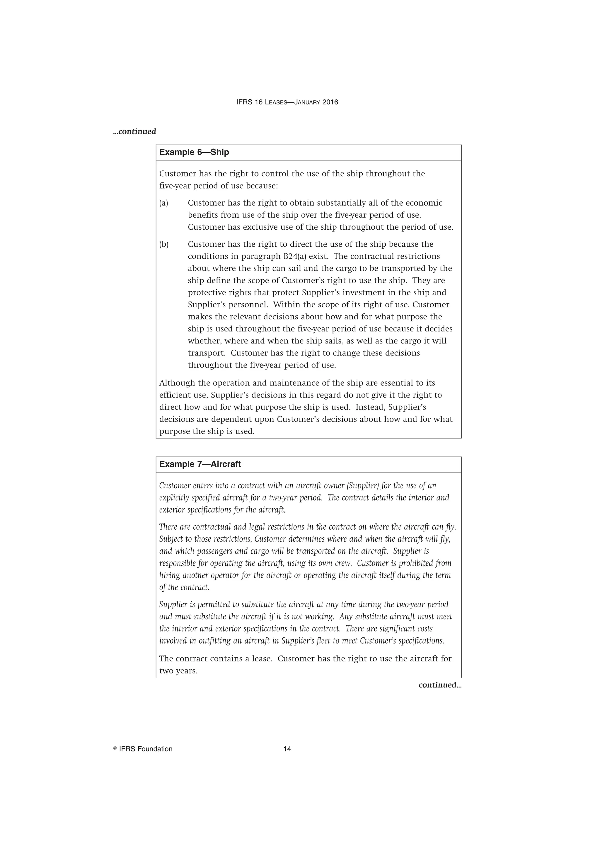 IFRS-16- Leases (Illustrative examples) | PDF