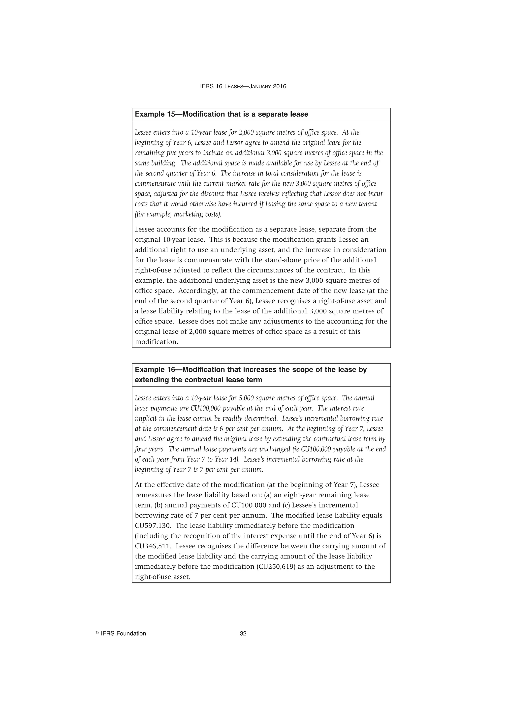 IFRS-16- Leases (Illustrative examples) | PDF