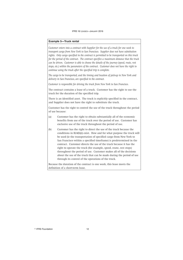 IFRS-16- Leases (Illustrative examples) | PDF