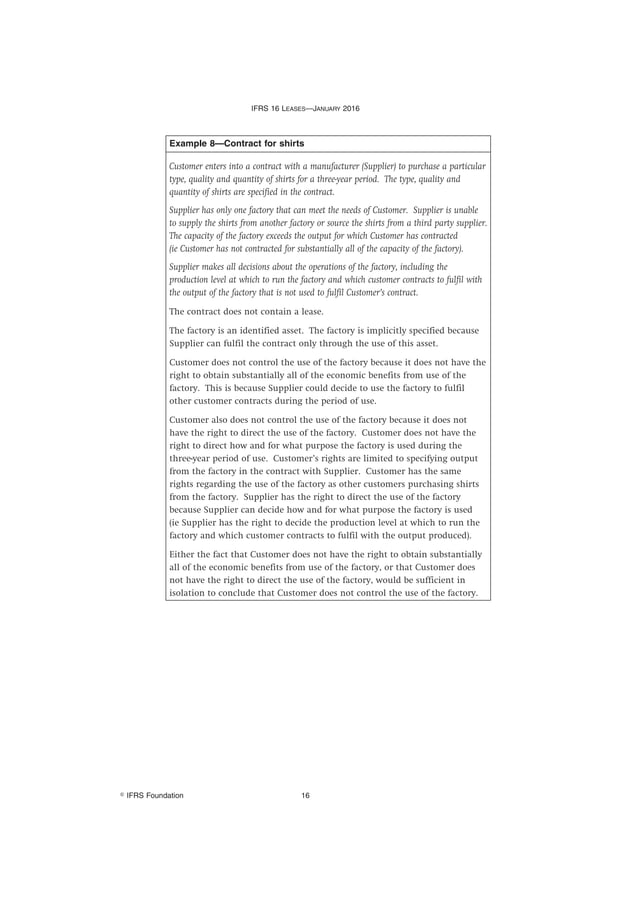 IFRS-16- Leases (Illustrative examples) | PDF