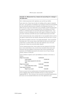 IFRS-16- Leases (Illustrative examples) | PDF