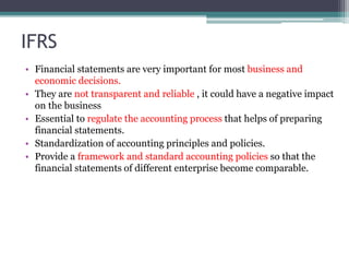 International Financial Reporting Standards | PPT