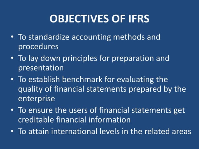 International Financial reporting Standards | PPTX