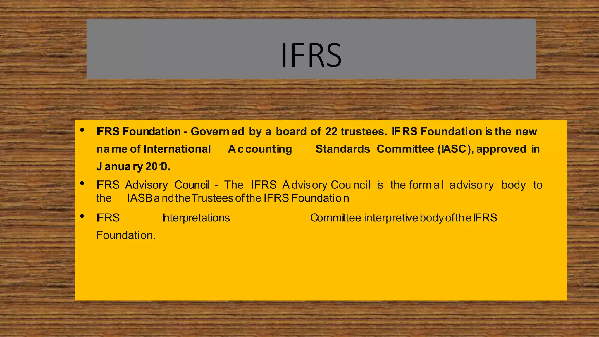 Ifrs | PPT