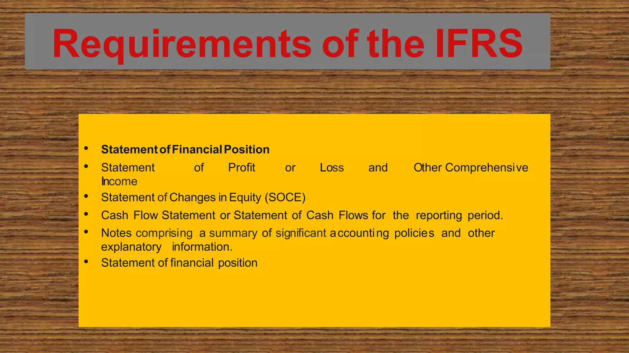 Ifrs | PPT
