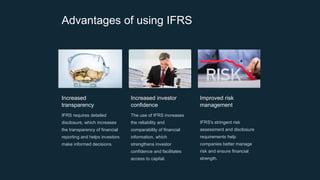 Ifrs presentation for history and finance | PPTX