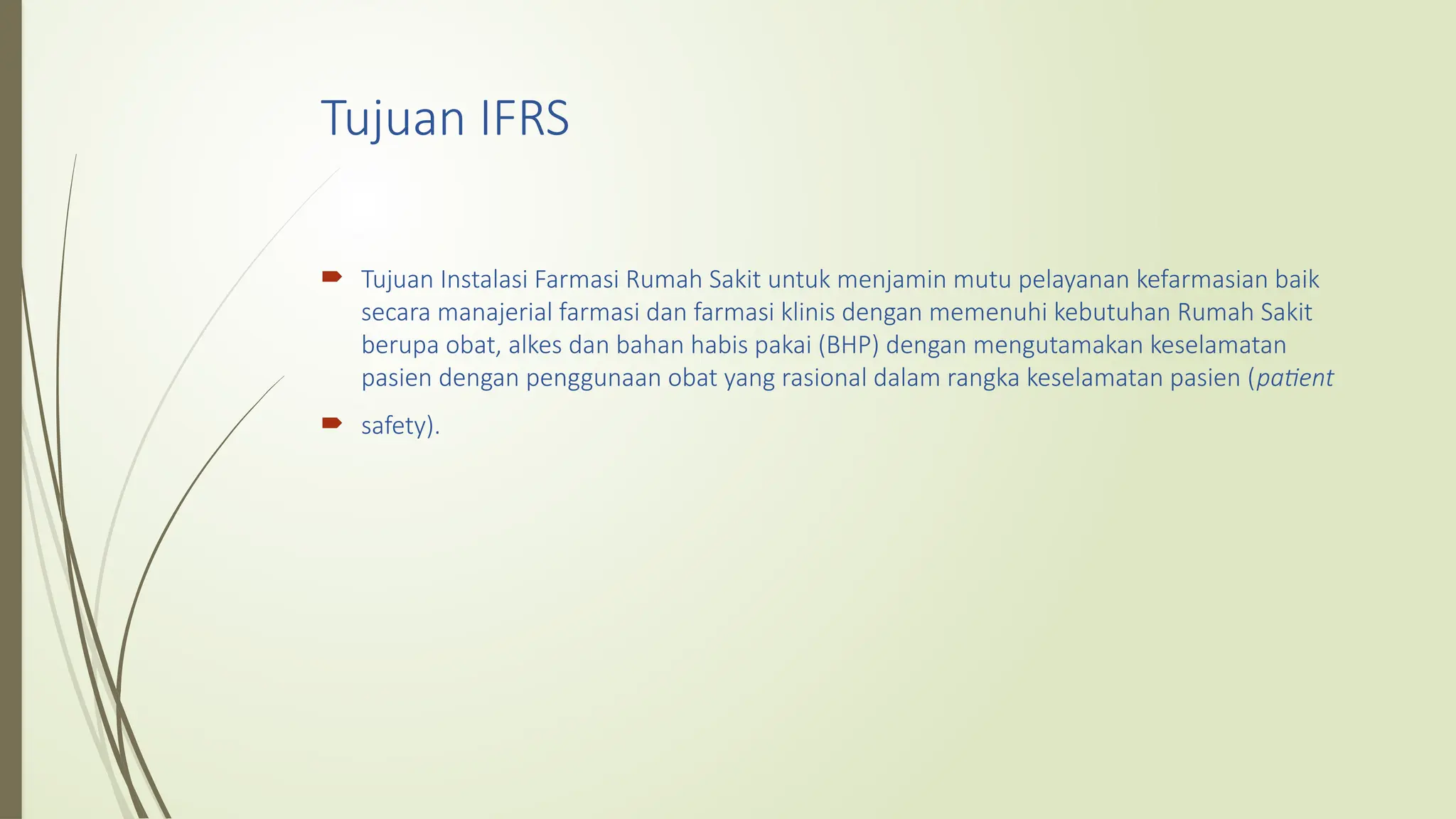 INSTALASI FARMASI RUMAH SAKIT YANG ADA DI INDONESIA | PPTX