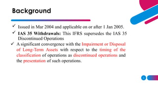 IFRS-5 Non-current Assets Held for Sale and Discontinued Operations by ...