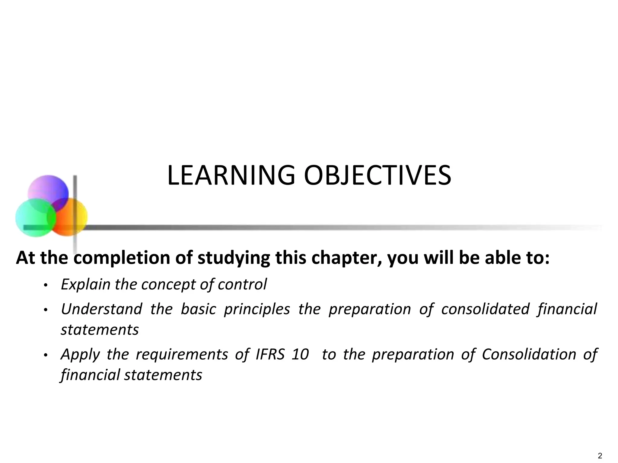 IFRS 10-consolidation-preparation of consolodated finan | PPTX
