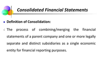 IFRS 10-consolidation-preparation of consolodated finan | PPT