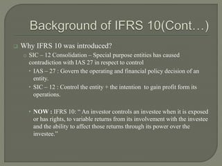 IFRS 10 | PPTX
