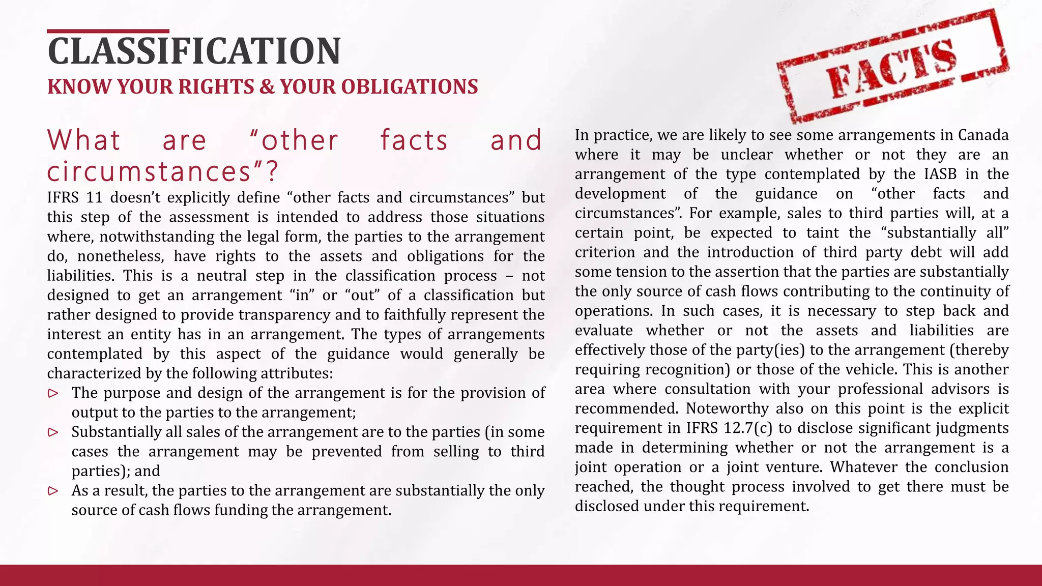IFRS 11 Joint Arrangements | PPTX
