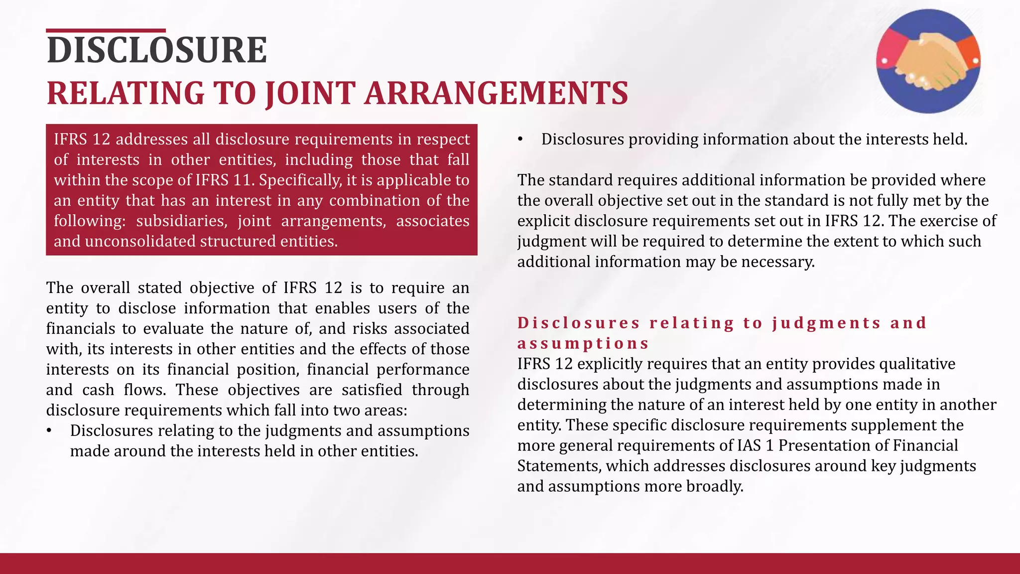 IFRS 11 Joint Arrangements | PPTX
