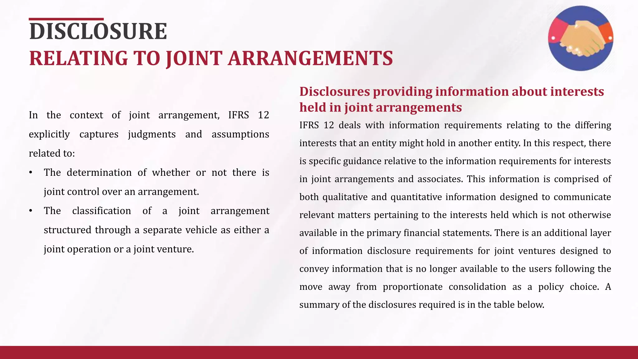 IFRS 11 Joint Arrangements | PPTX