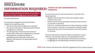 IFRS 12 disclosure of interest in other entities | PPTX