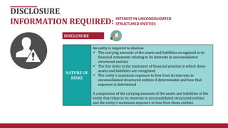 IFRS 12 disclosure of interest in other entities | PPTX