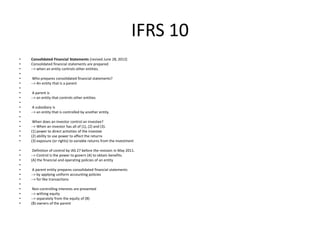 Ifrs 13 principles | PPTX