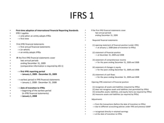 Ifrs 13 principles | PPTX
