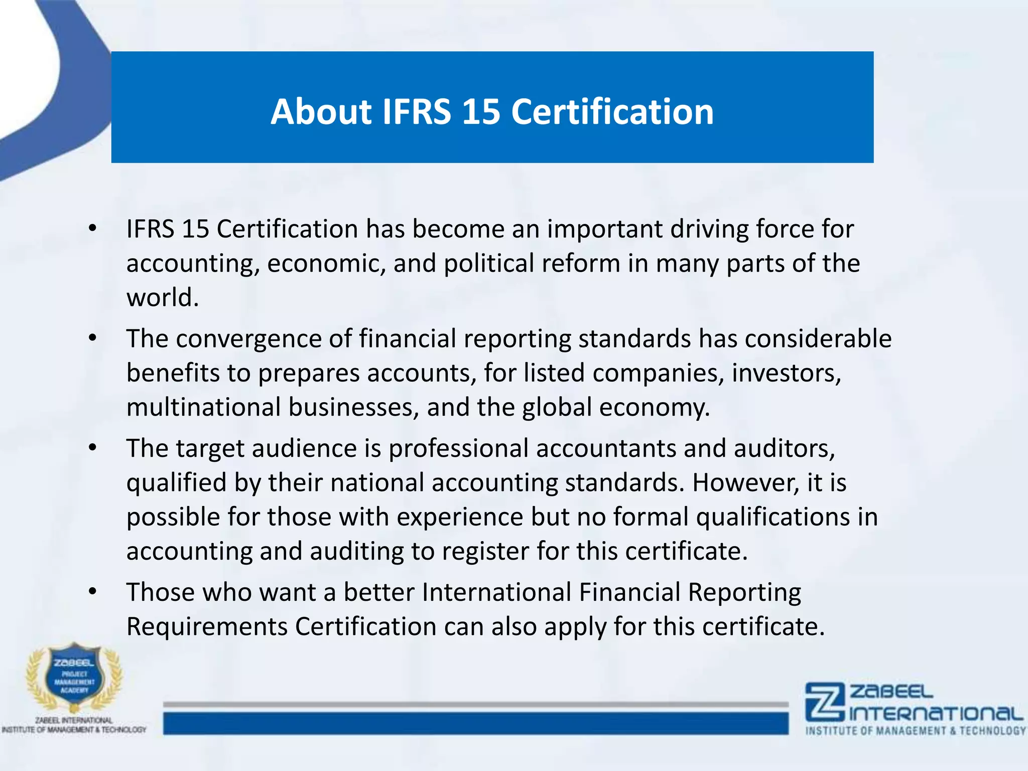 IFRS 15 – What are the five steps of (Financial Reporting) IFRS 15? | PPTX