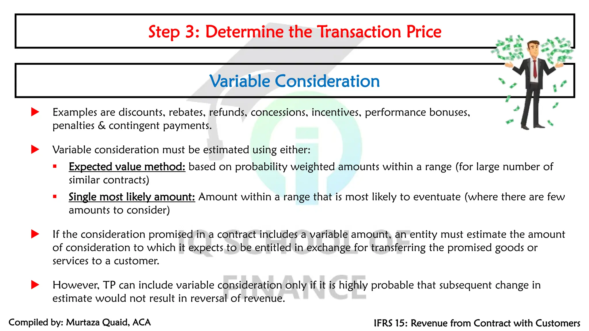 IFRS 15 - Presentation (notes).pdf for accounting | PDF