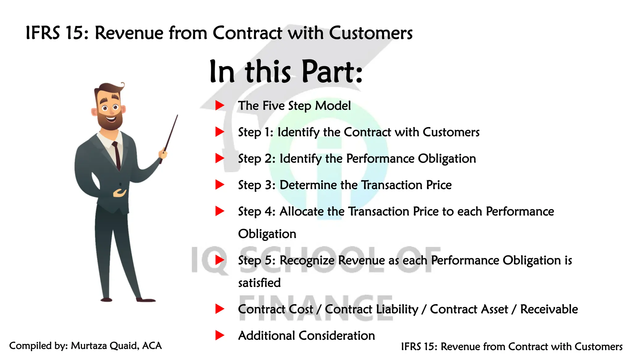 IFRS 15 - Presentation (notes).pdf for accounting | PDF