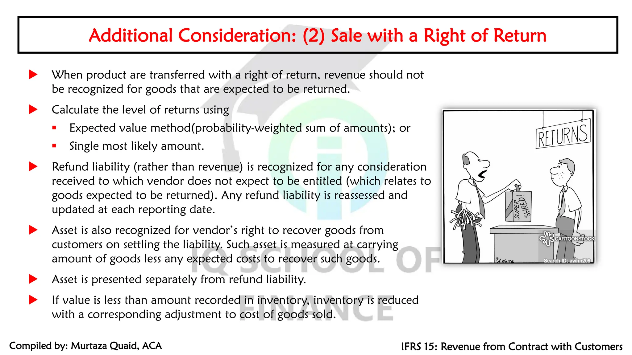 IFRS 15 - Presentation (notes).pdf for accounting | PDF
