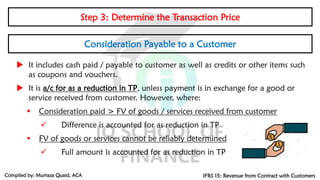 IFRS 15 - Presentation (notes).pdf for accounting | PDF