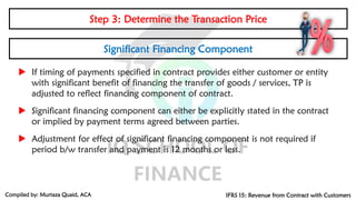 IFRS 15 - Presentation (notes).pdf for accounting | PDF