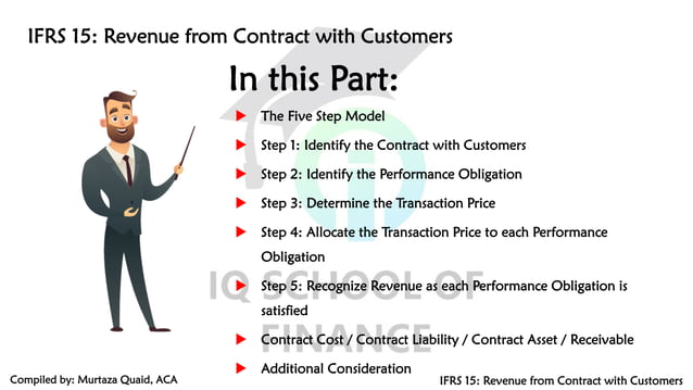IFRS 15 - Presentation (notes).pdf for accounting | PDF